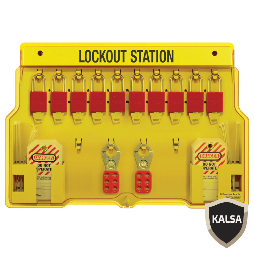 Authorized Distributor LOTO Master Lock 1483BP1106 Padlock Station - PT ...