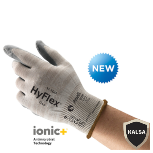 Ansell HyFlex 11-100 With Antimicrobial Technology Glove - PT. KALSA ...