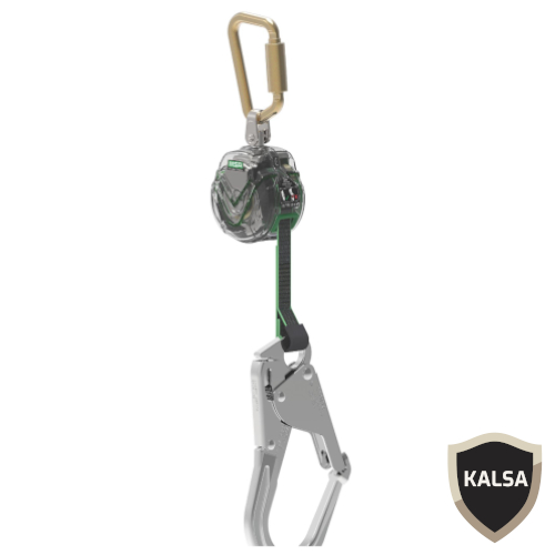 MSA V-TEC 63013-00NEU Line Length 3 m Single-Leg Mini Personal Fall ...