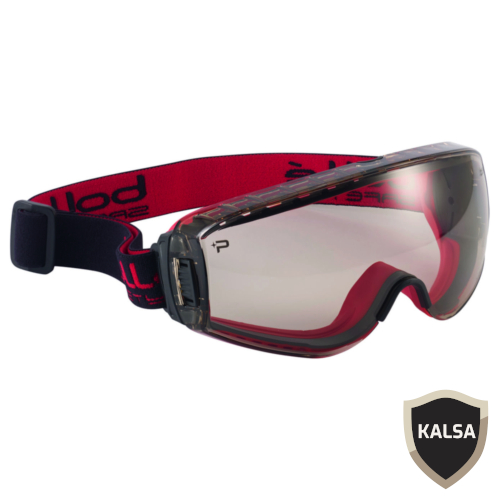 Bolle PILOFCSP PILOT FIREFIGHTER Copper safety goggle Eye Protection ...