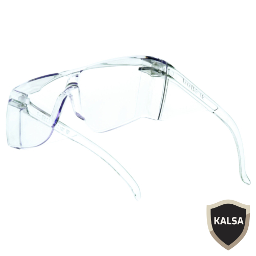 Bolle VISPI VISITEUR OTG Clear over-the-glasses Eye Protection - PT ...