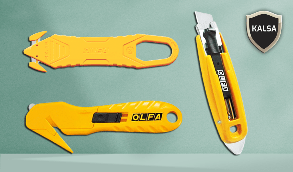 Safety Knife Olfa, Safety Cutter - PT. KALSA Triapsara Utama