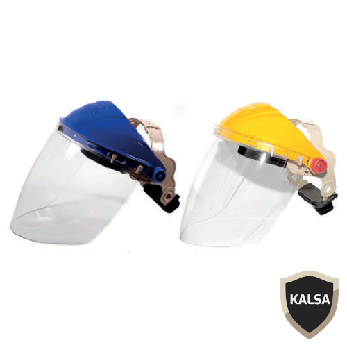 CIG 11CIGJHG-1B Face Shield with Browgard Titan Blue Face Protection ...