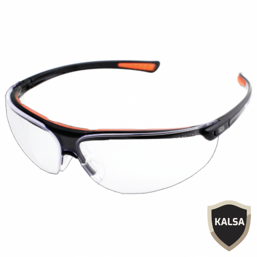 13CIGSS91144 Barramundi Black Orange Tip Frame with Clear Lens CIG - PT ...