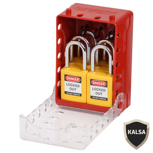 149172 Red Ultra Compact Lock Box Brady - PT. KALSA Triapsara Utama