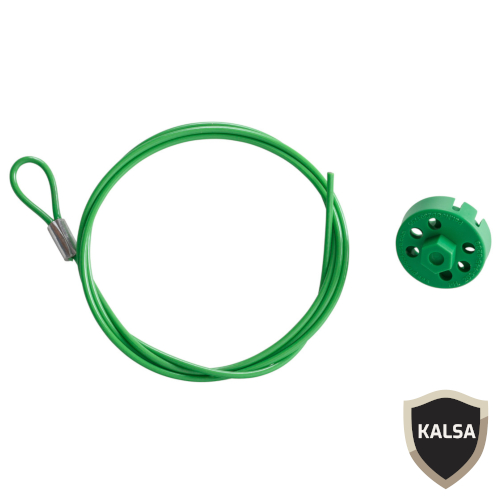 225204 Green Pro-Lock Device With Cable Brady - PT. KALSA Triapsara Utama