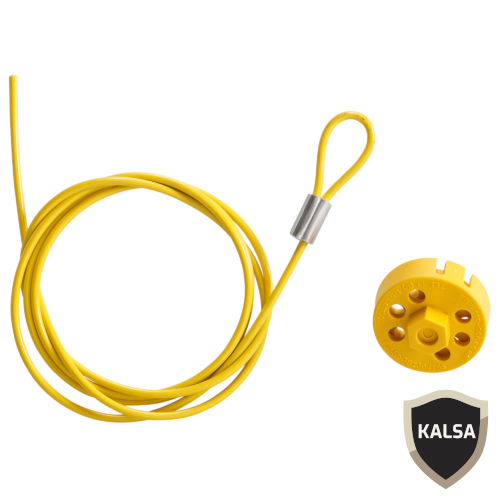 225205 Yellow Pro-Lock Device With Cable Brady - PT. KALSA Triapsara Utama