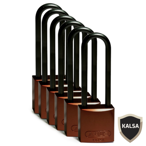 830941 Brown Keyed Alike Traditional Full Aluminium Padlocks Brady - PT ...