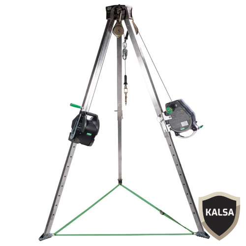 10174588 Silver Stainless Steel Cable Confined Space Entry Kits MSA ...