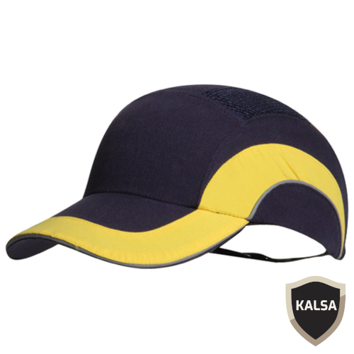 ABR000-00N-400 Navy Blue Yellow Size 53 cm to 63 cm Standard Peak Hard ...