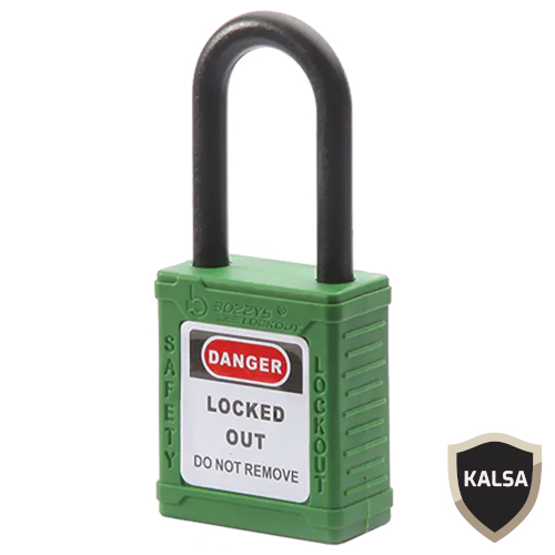 BD-G14 Green Type D Length 38 mm Safety Padlock Bozzys - PT. KALSA ...