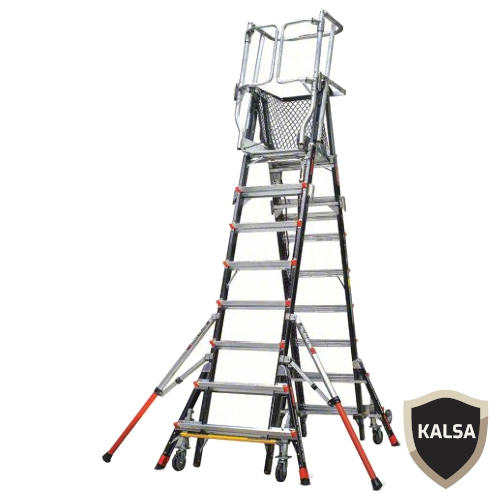 18515-240 Safety-Cage Extending Multifunction Ladder Little Giant - PT ...