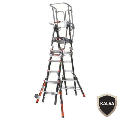 19506-815 Safety-Cage Extending Multifunction Ladder Little Giant - PT ...