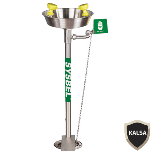 WG7033F Pedestal Mounted Eye-Face Wash Sysbel - PT. KALSA Triapsara Utama