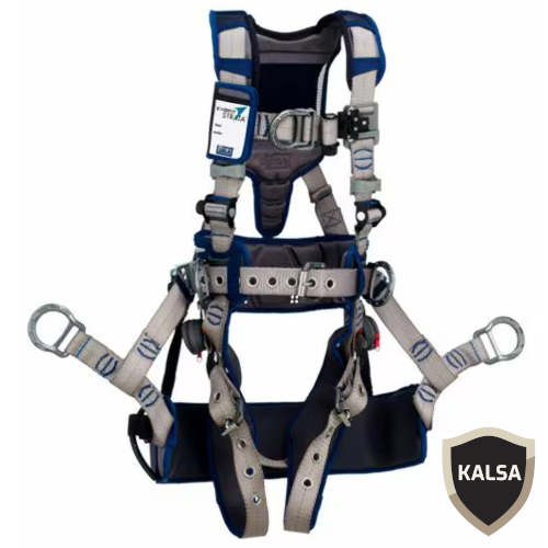 1112586 Tower Climbing Safety Harness 3M DBI-SALA ExoFit STRATA - PT ...