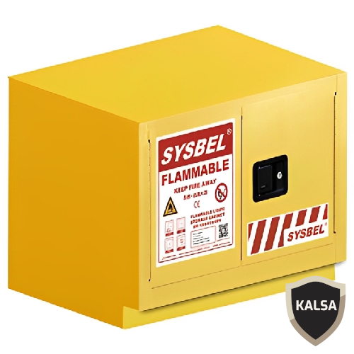 WA0810140 Volume 14/53 Gal/L Flammable Safety Storage Undercounter ...