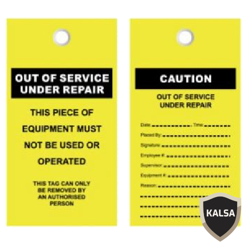 LT05A Size W 90 x H 170 mm Safety Warning Tag Lototo - PT. KALSA ...